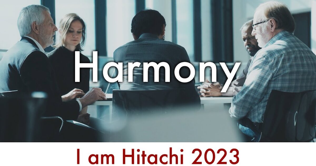 HITACHI “HARMONY” – Hitachi Group Identity (Japanese) – 日立｜WORKS｜OND°